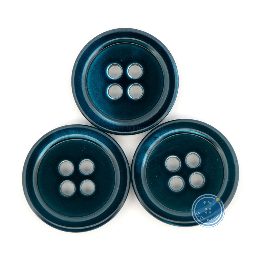 (3 pieces set) 19mm DTM Green Shell Button – Your Buttons