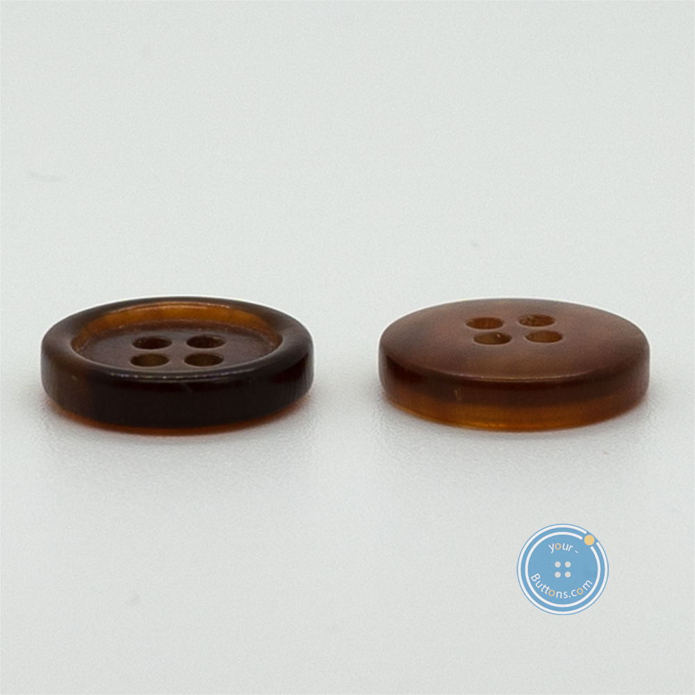 (3 pieces set) 14mm Real Horn Button Light Brown – Your Buttons