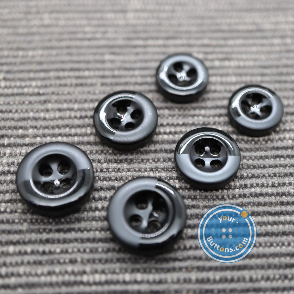 (3 pieces set) 9mm,10mm & 11.5mm eco poly button shade pattern – Your ...